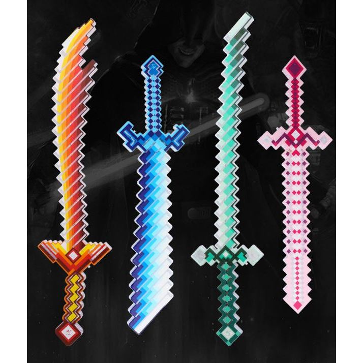 Jual TweedyToys - Pedang Minecraft / Mainan Pedang Minecraft LED ...