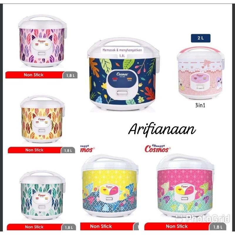Jual Magicom rice cooker Cosmos 1,8L packing free buble + fragile ...