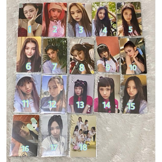 Jual [Official] Photocard New Jeans Official Minji Hanni Danielle Haerin Hyein | Shopee Indonesia