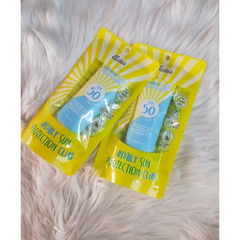 Jual Fanbo sunscreen spf 50 Pa++++ dan serum | Shopee Indonesia