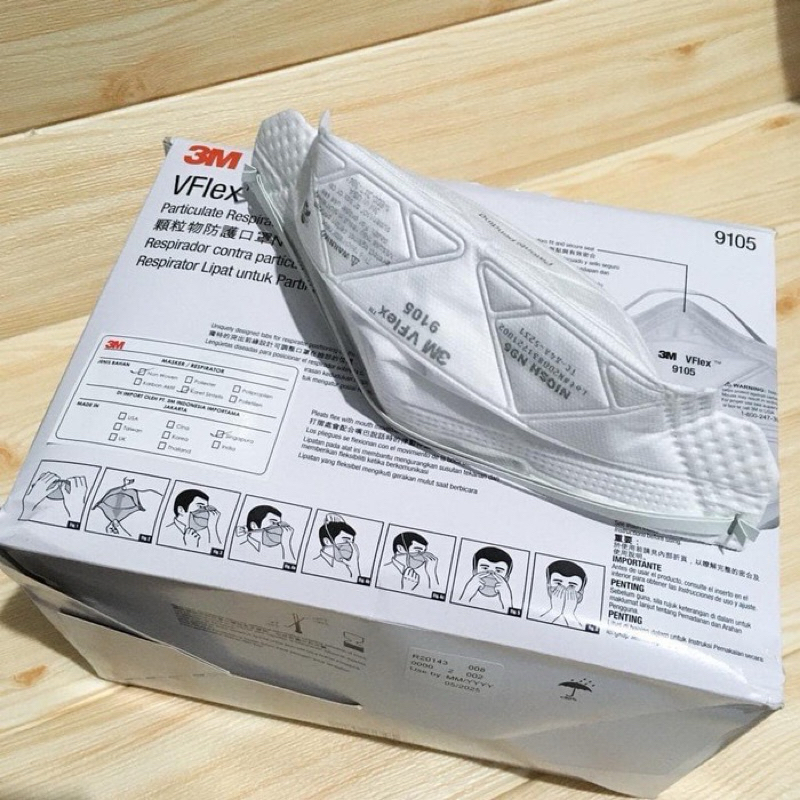 Jual Masker 3M N95 9105 VFlex | Shopee Indonesia