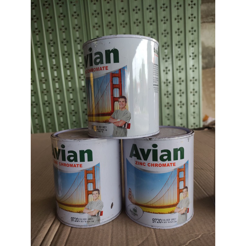 Jual AVIAN ZINC CHROMATE/Meni/Cat Dasar/Anti Karat (1kg) | Shopee Indonesia