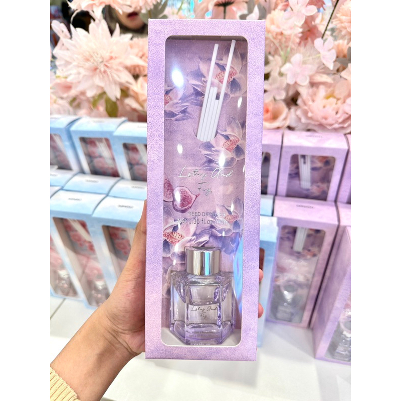 Jual MINISO REED DIFFUSER FLOWER JOY PENGHARUM RUANGAN 40ml LOTUS AND ...