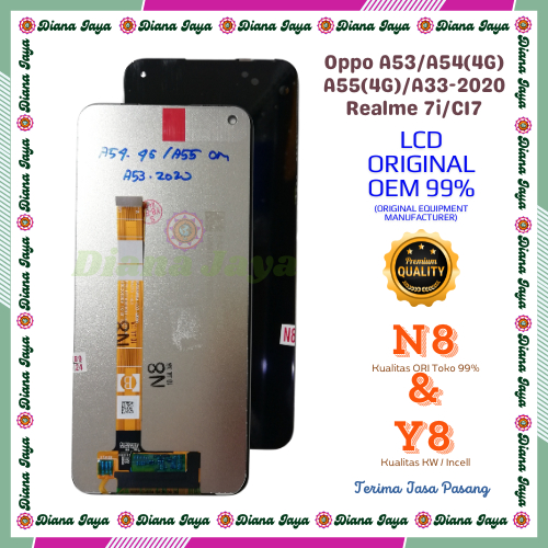 Jual Lcd Touchscreen Oppo A53-2020 / A54 (4G) CPH2239 / Oppo A55 (4G) / Oppo A33-2020 / Oppo A32 ...