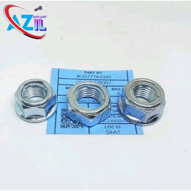 Jual NUTS FLANGE LOCK MUR RODA M12 , M14 MUR RODA HONDA MATIC BAUT ...