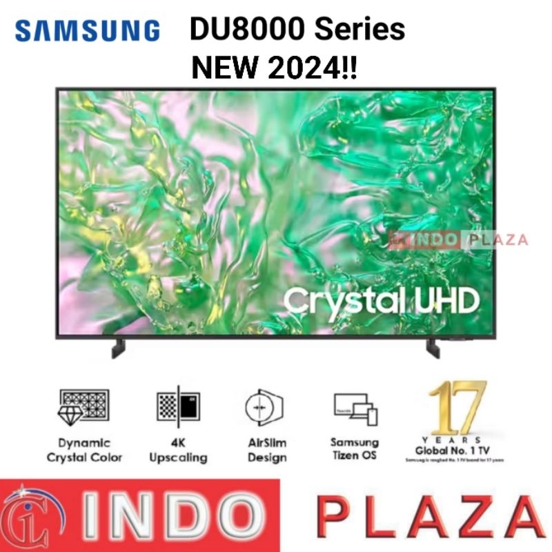 Jual TV SAMSUNG 65 Inch SMART UA65DU7000 / DU8000 4K CRYSTAL UHD NEW 2024 | Shopee Indonesia