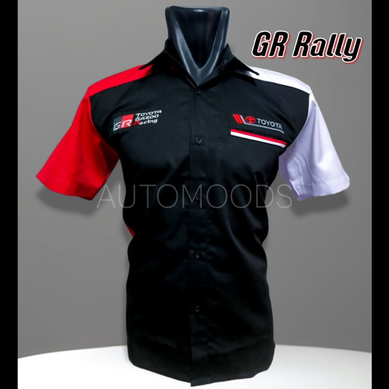 Jual Kemeja Seragam uniform Toyota GR Rally | Shopee Indonesia
