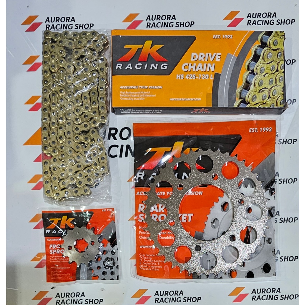 Jual Gear Set TK 428 Yamaha Vixion OLd - Vixion New - NVL - NVA - MX ...