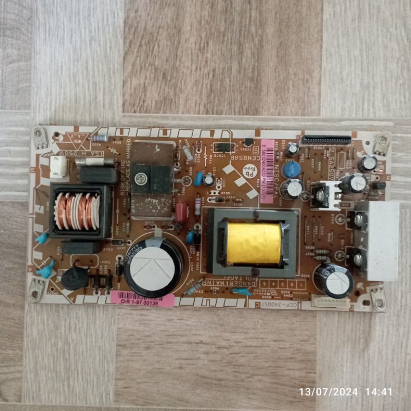 Jual PSU POWER SUPPLY REGURATOR MESIN TV FUJITEC 29LE1CFH | Shopee ...