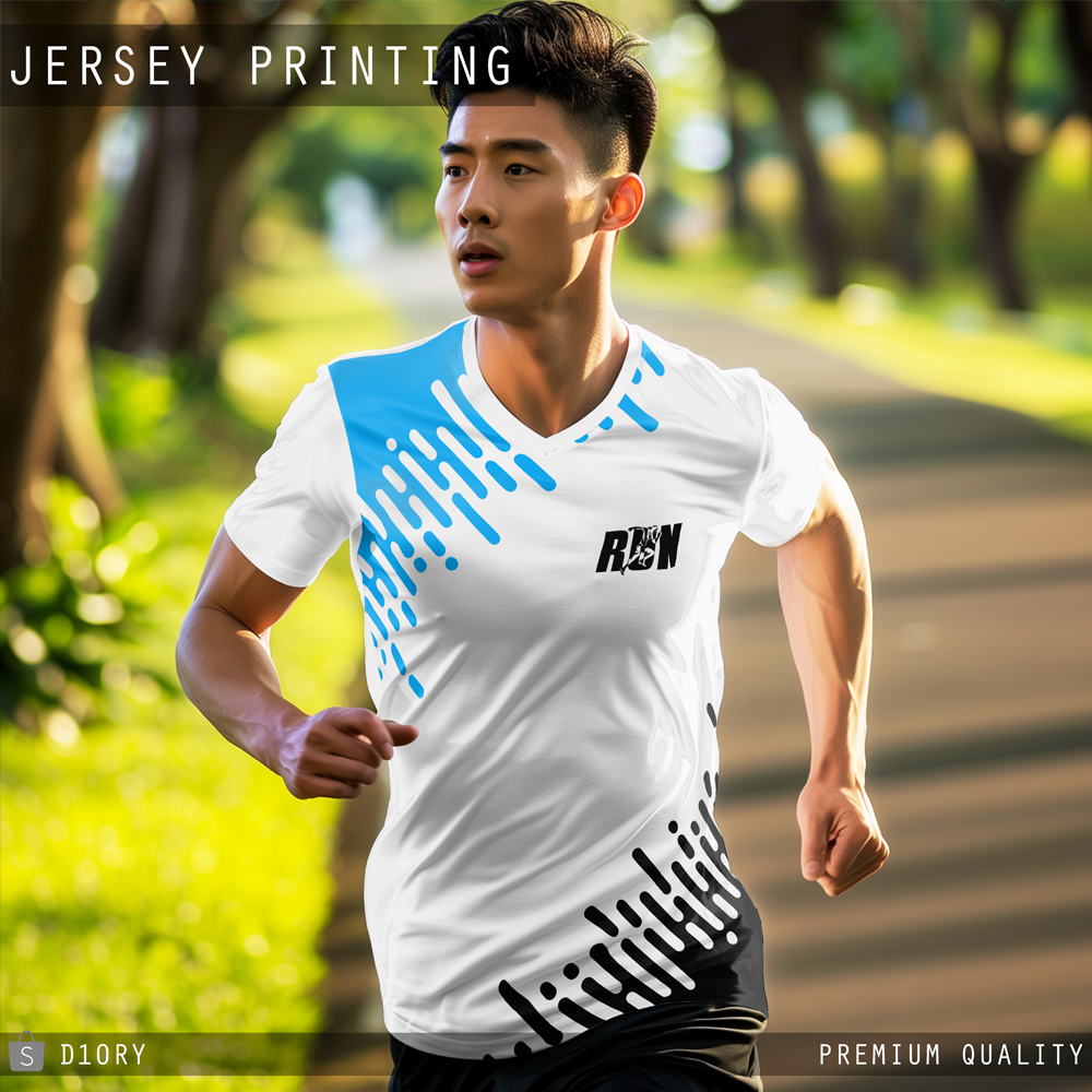 Jual Jersey Baju Pelari Marathon 162 Kaos Running Unisex Dry Fit ...