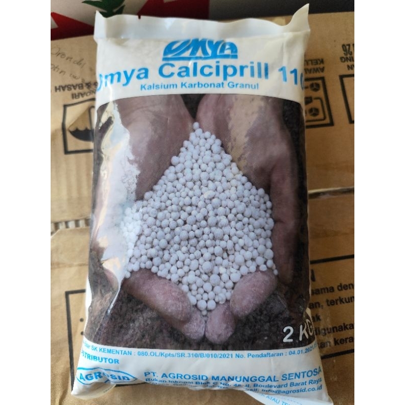 Jual Pupuk Kalsium Karbonat Granul Calciprill 110 2KG | Shopee Indonesia