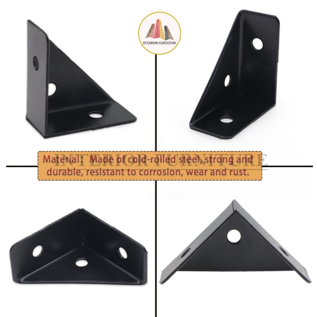 Jual Bracket Siku Segitiga Siku Konektor Segitiga Sudut Siku Bracket ...