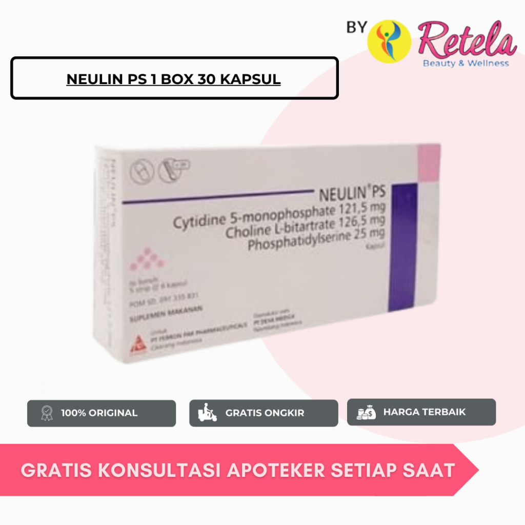Jual NEULIN PS 5 STRIP @ 6 KAPSUL | Shopee Indonesia
