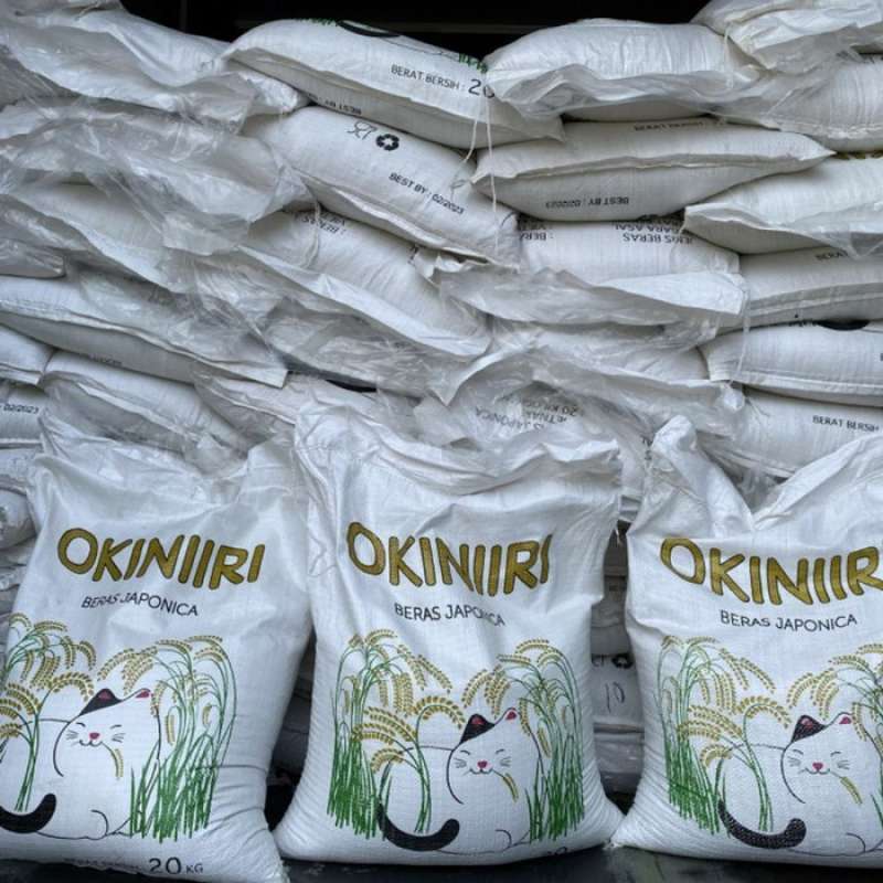 Jual Beras Jepang/Beras Sushi Japonica Okiniri 20 Kg Good Quality ...
