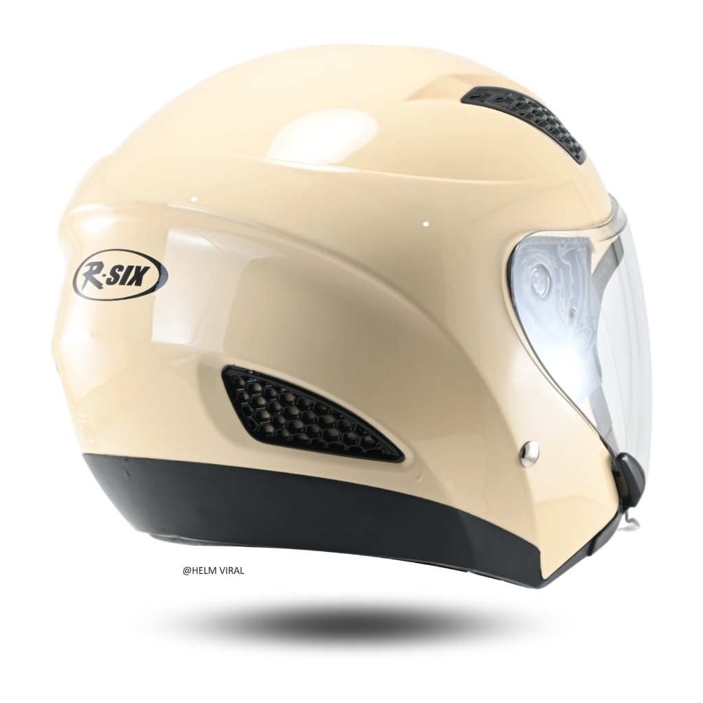 Jual HELM R-SIX KIRANA ORIGINAL SNI | Shopee Indonesia