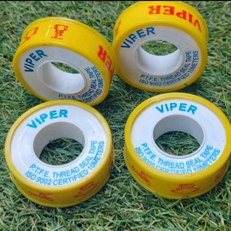Jual SEAL TAPE VIBER / seal tape / selotip kran / telfon tape 12 mm x 0 ...