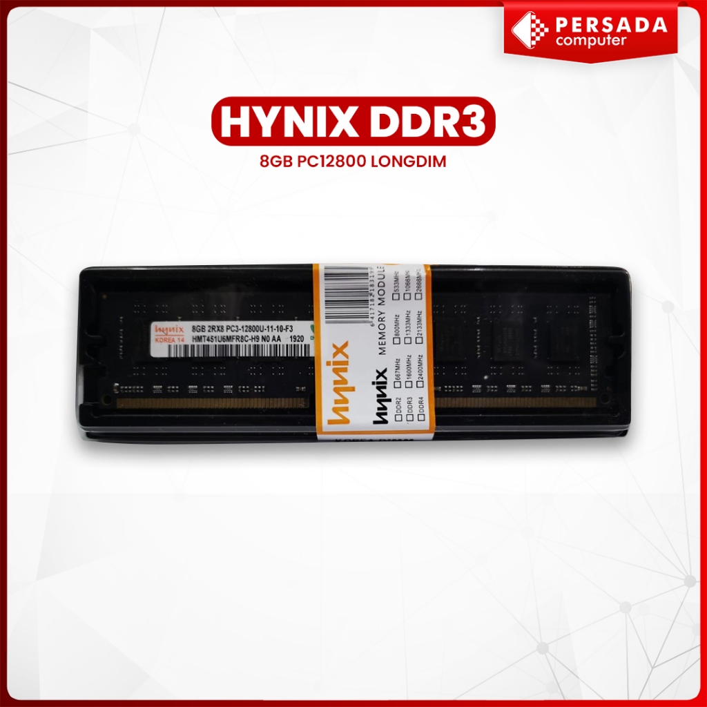 Jual MEMORY HYNIX DDR3 8GB PC12800 LONGDIM | Shopee Indonesia