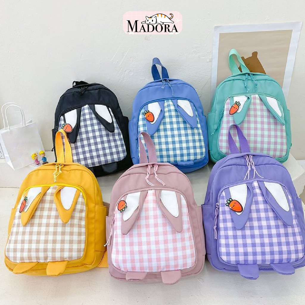 Jual Madora Tas Ransel Sekolah Anak Perempuan PAUD TK SD Korean Casual | Shopee Indonesia