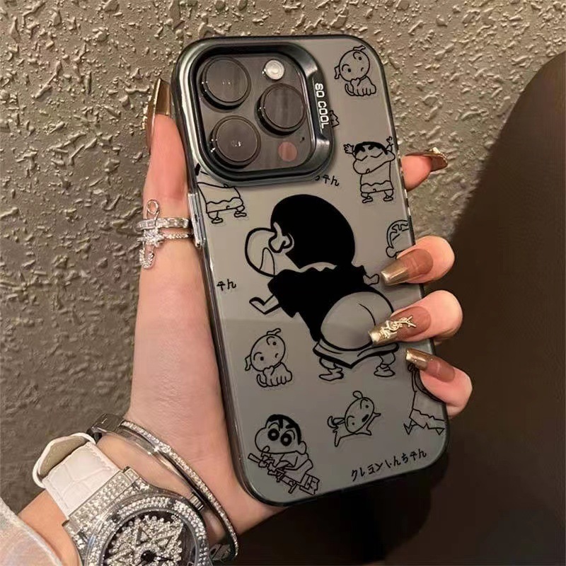 Jual Case IMD Hybird Plate Hologram Bergambar Karakter Sinchan Lucu For ...