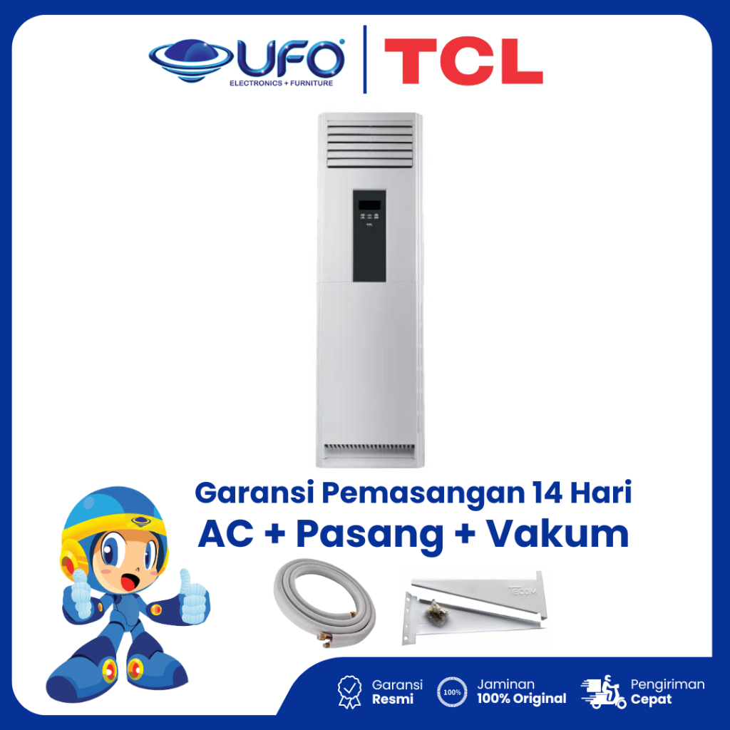 Jual AC TCL 3 PK Floor Standing Led Display TAC24CFA | Shopee Indonesia