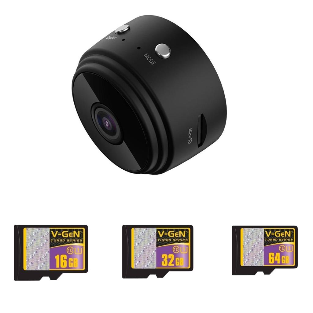 Jual PAKET LENGKAP CCTV MINI A9 WITH MEMORY CARD 16GB 32GB 64GB ...