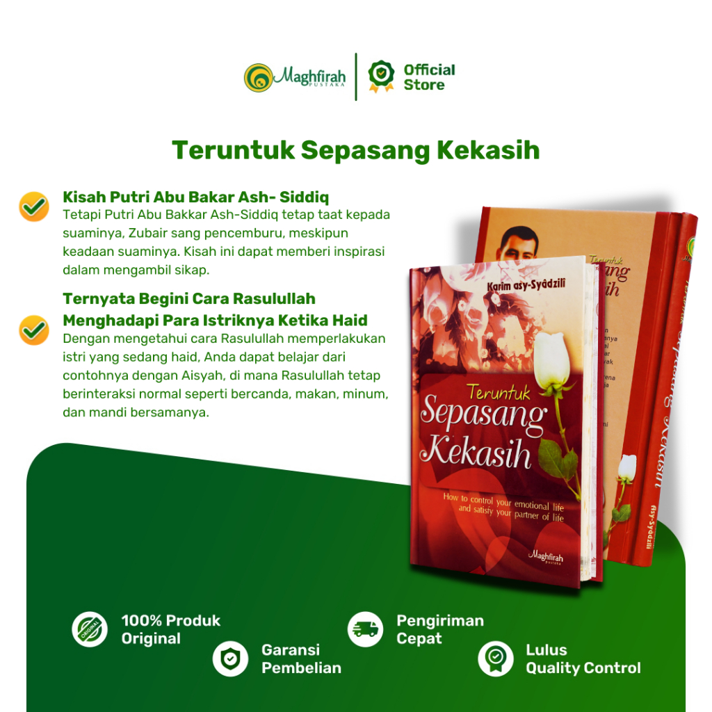 Jual Maghfirah Pustaka Teruntuk Sepasang Kekasih Buku Motivasi ...