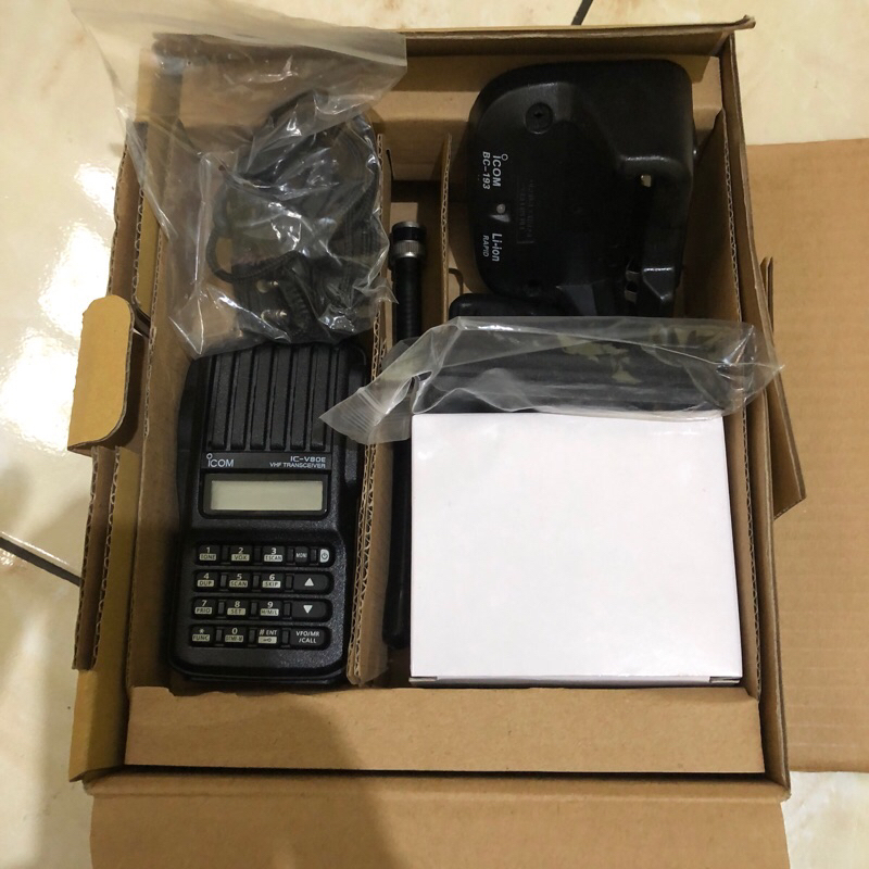 Jual HT icom V80 singgle band VHF | Shopee Indonesia