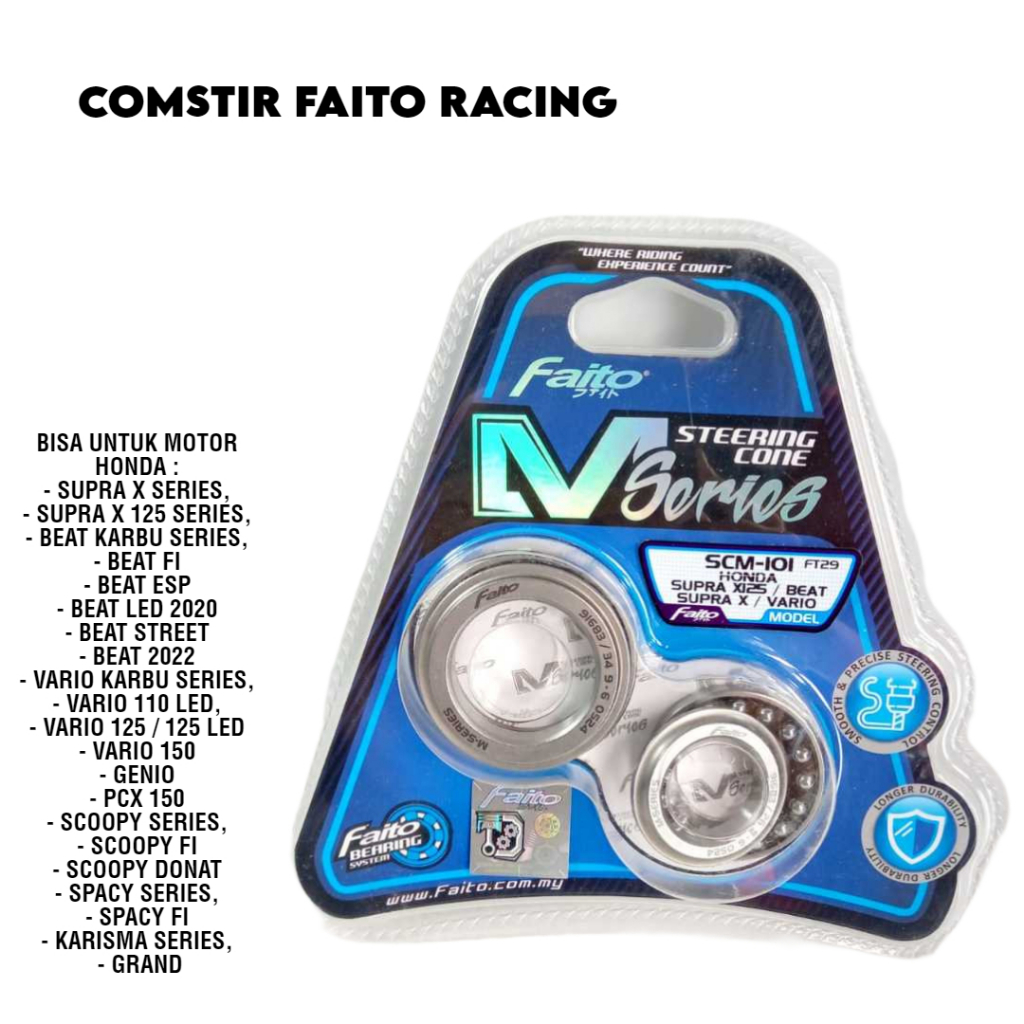 Jual COMSTIR RACING SUPRA KARISMA VARIO BEAT BLADE SCOOPY GENIO SPACY ...