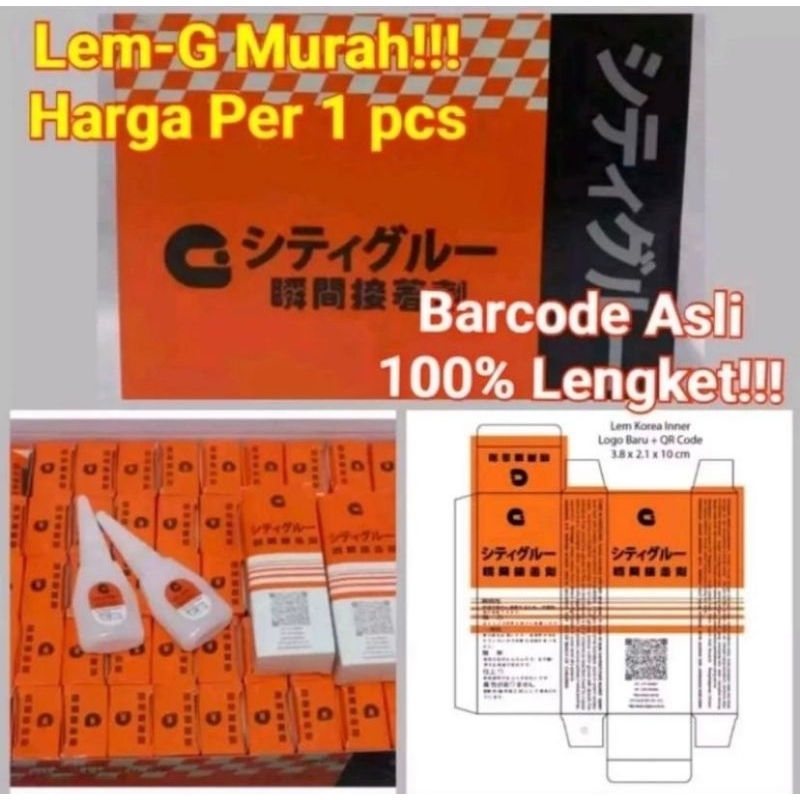 Jual Lem Korea Brand One Drop/ Lem Setan G| Lem Super serbaguna| Lem ...