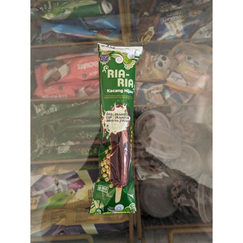 Jual DISKON Es Krim Aice RIA - RIA Kacang Hijau - 1 Pcs | Shopee Indonesia