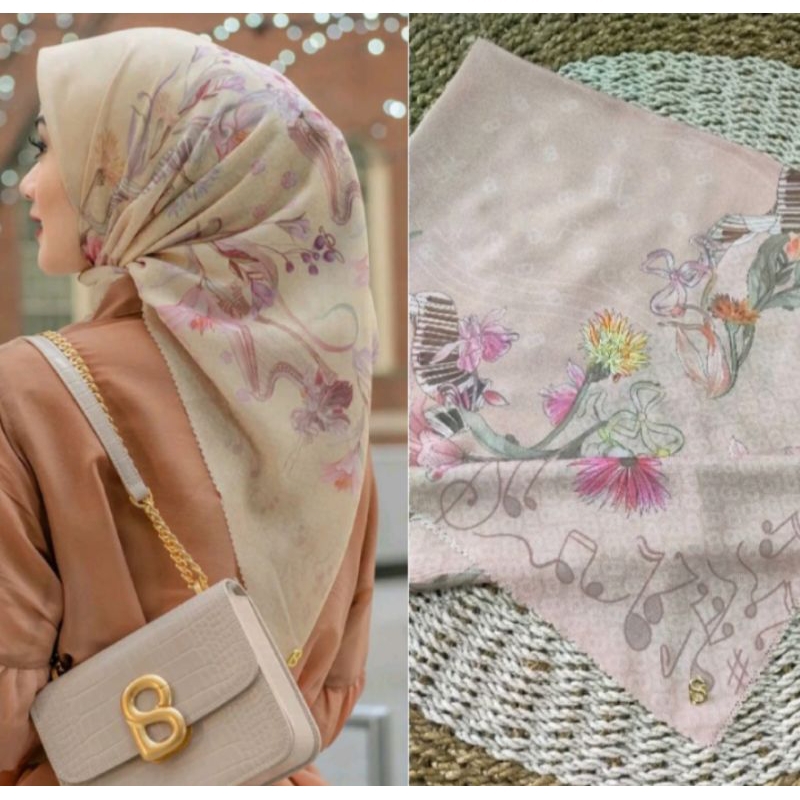 Jual Hijab Buttonscarves Motif Tapis Series | Shopee Indonesia