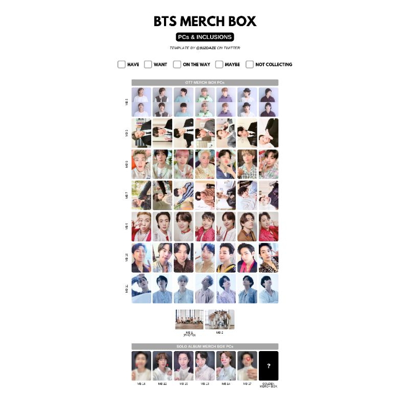 Jual BTS MPC Merch Box Sowoozoo PTD Hybe Insight Official | Shopee ...