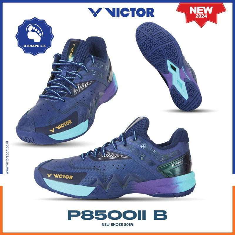 Jual Sepatu Badminton Victor P8500 II B / P 8500 II B | Shopee Indonesia
