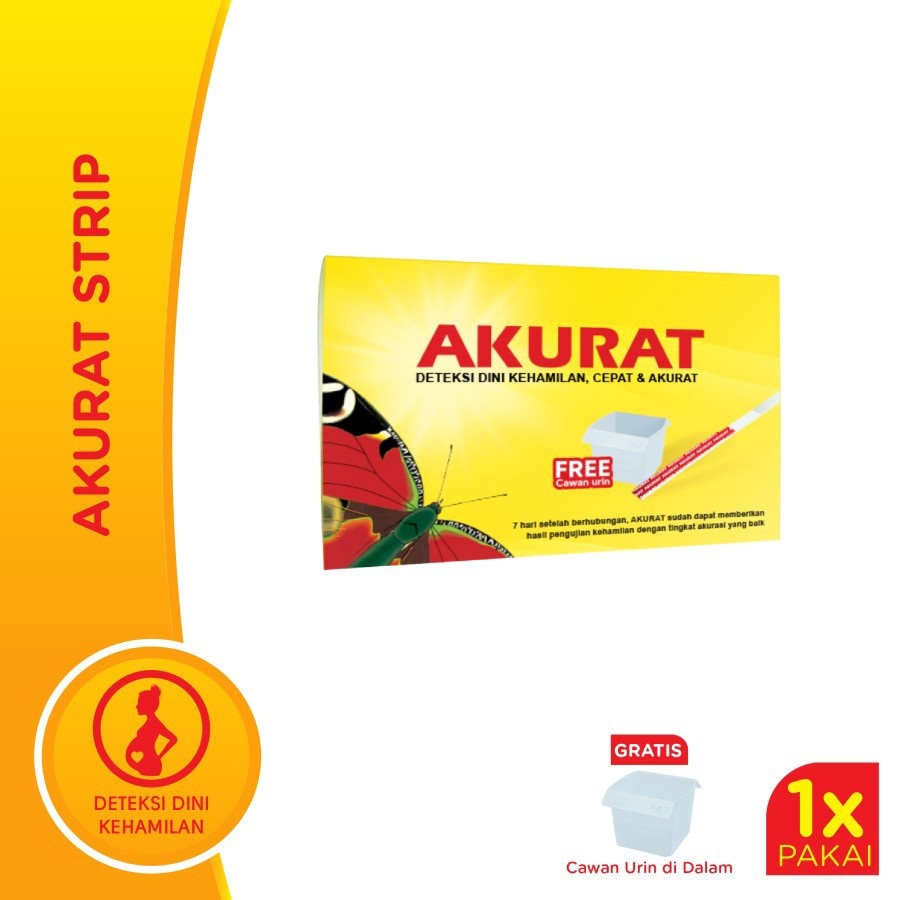 Jual Test Pack Akurat Pregnancy Test Strip - Alat Uji Kehamilan ...