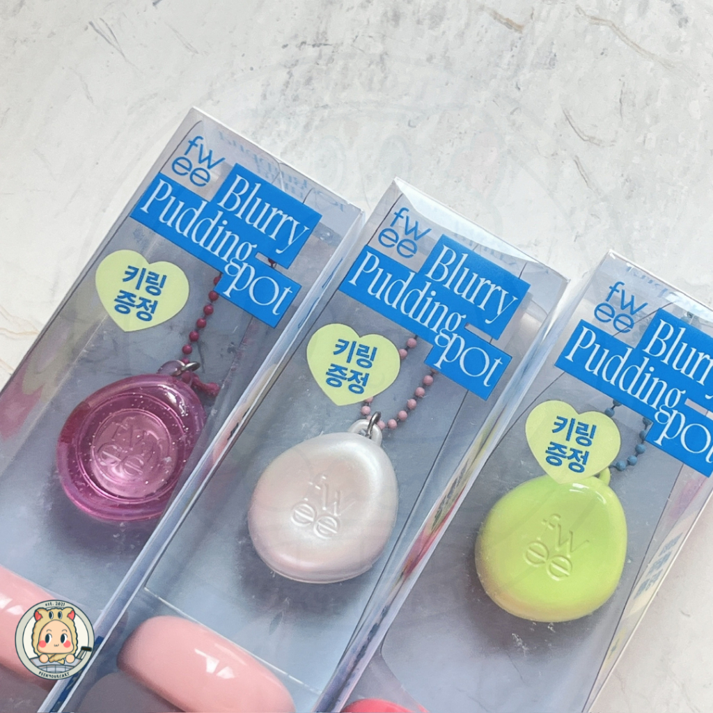 Jual [READY INA] Fwee Lip & Cheek Blurry Pudding Pot + FREE Random ...