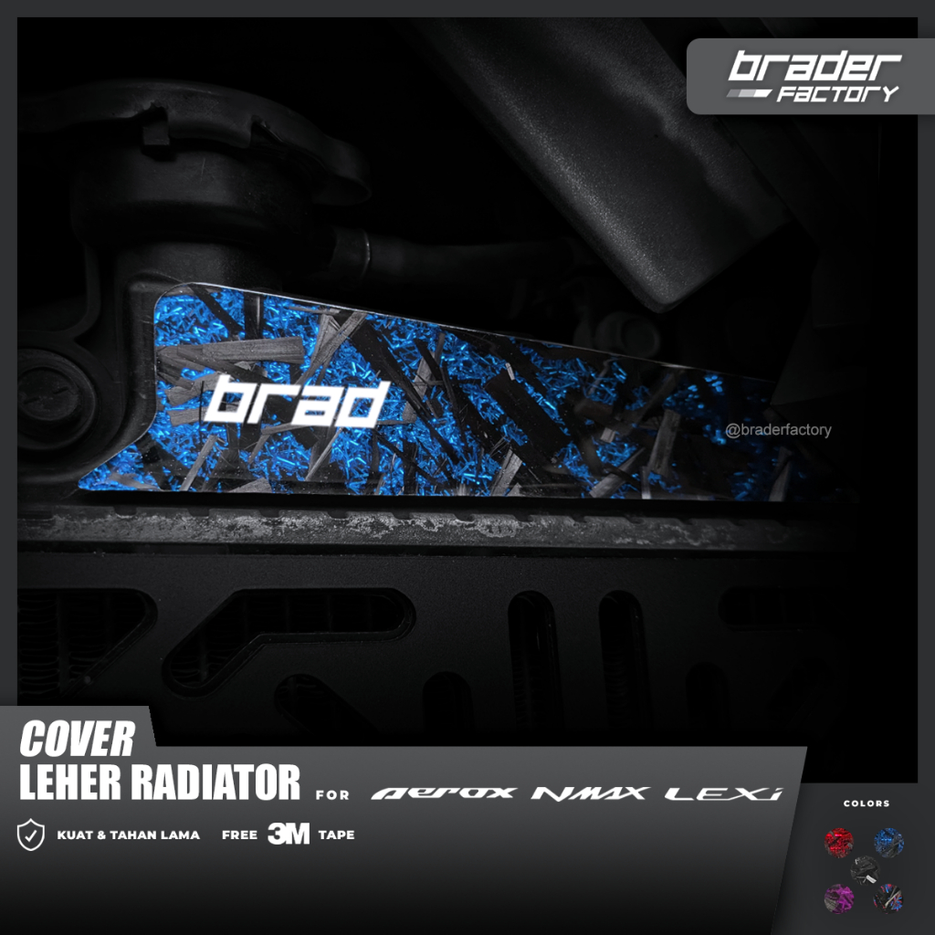 Jual Cover Leher Radiator Carbon Yamaha Aerox Nmax Lexi Old New Honda ...