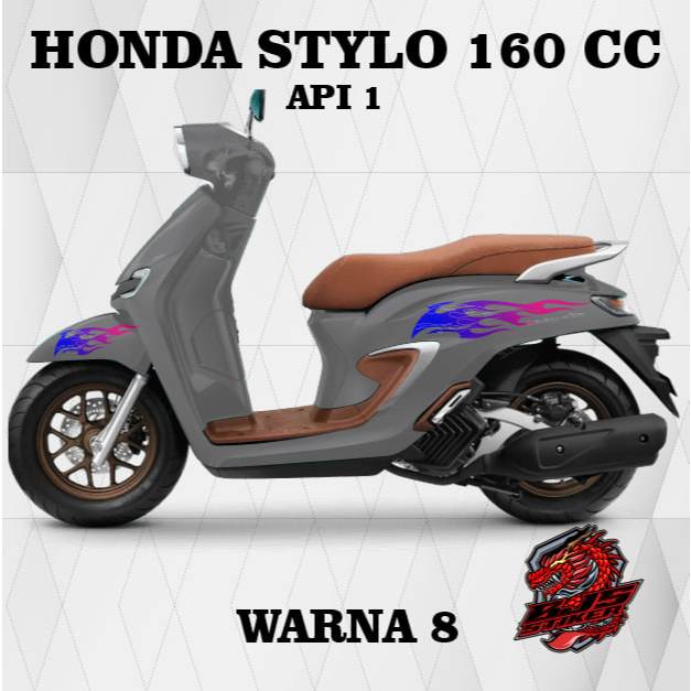 Jual Stiker Stylo 160 cc / Striping Stylo / Stiker Sticker Decal ...
