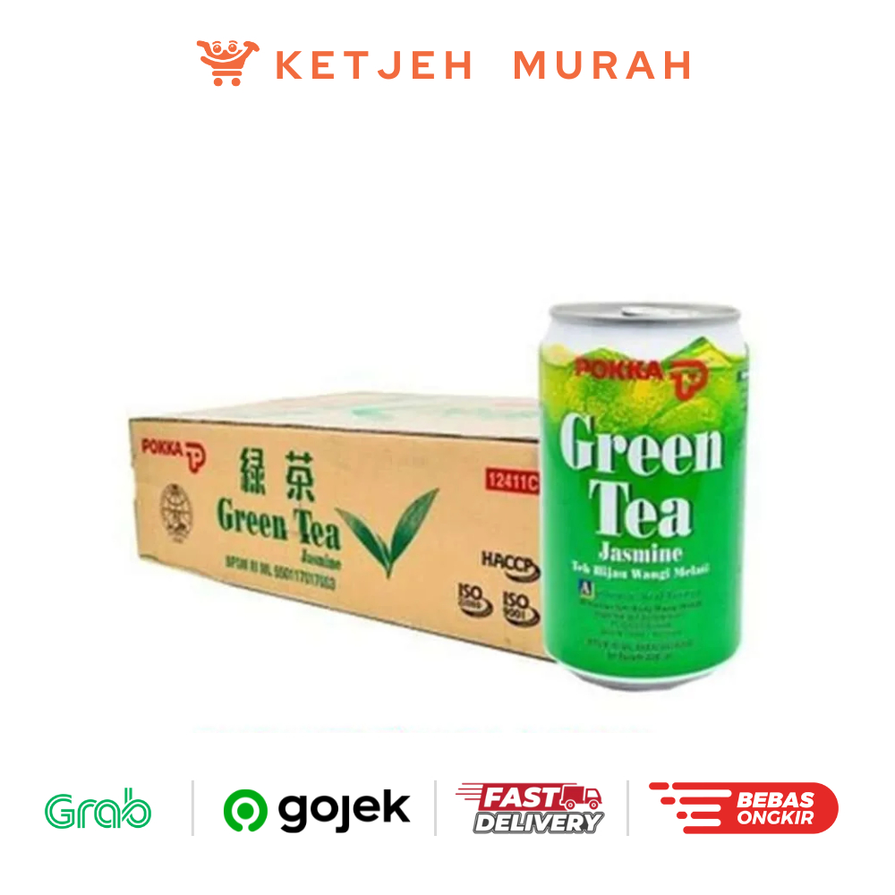 Jual Pokka Green Tea Teh Hijau Can Kaleng 1 Dus isi 24 Kaleng | Shopee ...