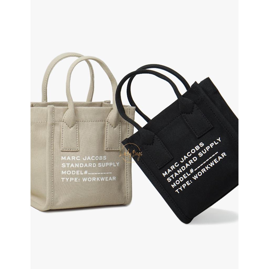 Jual Marc Jacobs canvas tote standard supply small tote bag (authentic ...