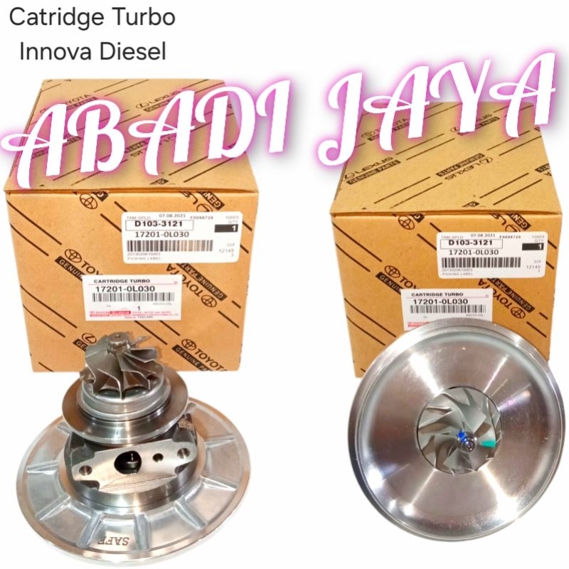 Jual CATRIDGE CARTRIDGE TURBO TOYOTA INNOVA FORTUNER HILUX DIESEL 17201 ...