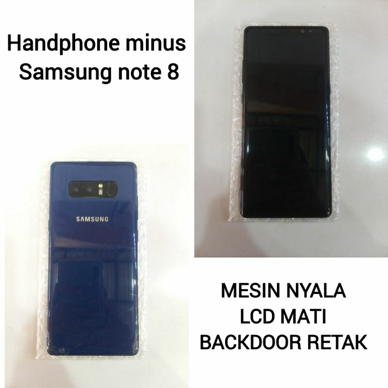 Jual HANDPHONE MINUS SAMSUNG NOTE 8 (HARAP MEMBACA DESKRIPSI TERLEBIH ...