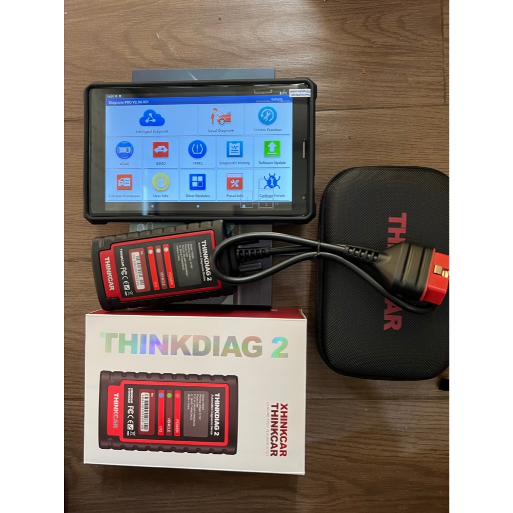 Jual Launch Thinkdiag 2 Full Software Diagzone + Tab Siap pakai ...