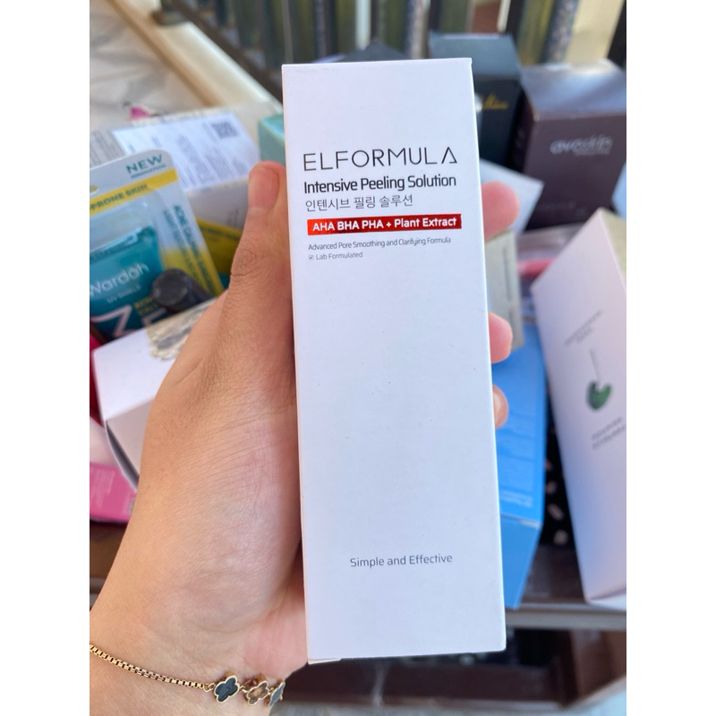 Jual NEW‼️ELFORMULA Intensive Peeling Solution - Serum Exfoliasi Wajah Mencerahkan Dark Spot dan ...