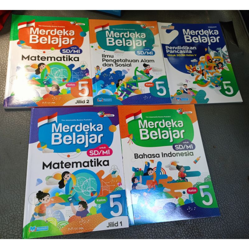 Jual Buku Merdeka Belajar Masmedia SD/MI kelas 5 K-Merdeka | Shopee Indonesia