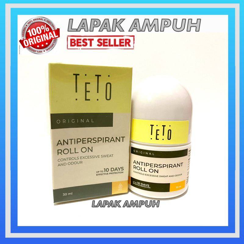 Jual Teto Antiperspirant Deodorant Roll On 30ml ORIGINAL | Shopee Indonesia