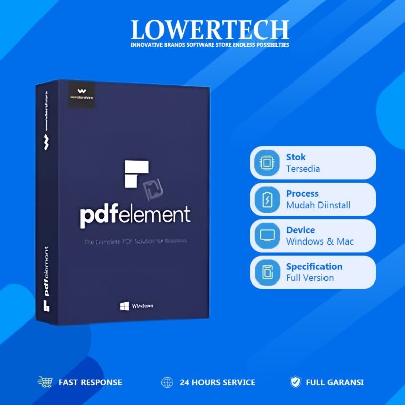Jual New PDFelement 2024 Edit View PDF (Full Version, No Trial ...