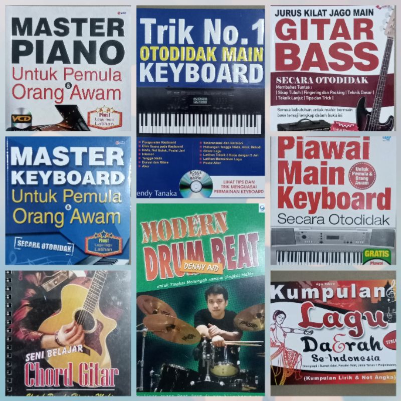 Jual Buku musik Master keyboard untuk pemula dan orang awam,Master ...