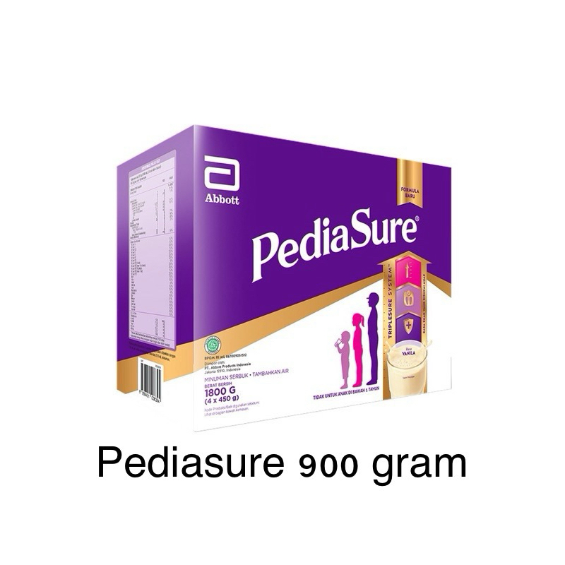 Jual Pediasure Rasa Vanila 900g - Tanpa Kotak, Expired thn 2026 ...