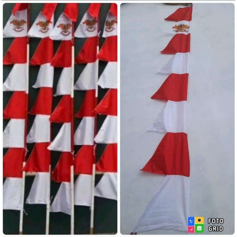 Jual Bendera umbul umbul merah putih / macam2 umbul2 merah putih ...
