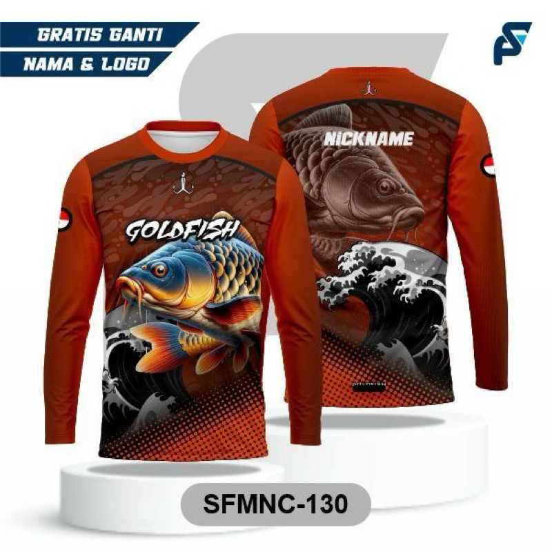 Jual Baju Mancing / Jersey Mancing / Kaos Fishing / Fishing Mania Club ...